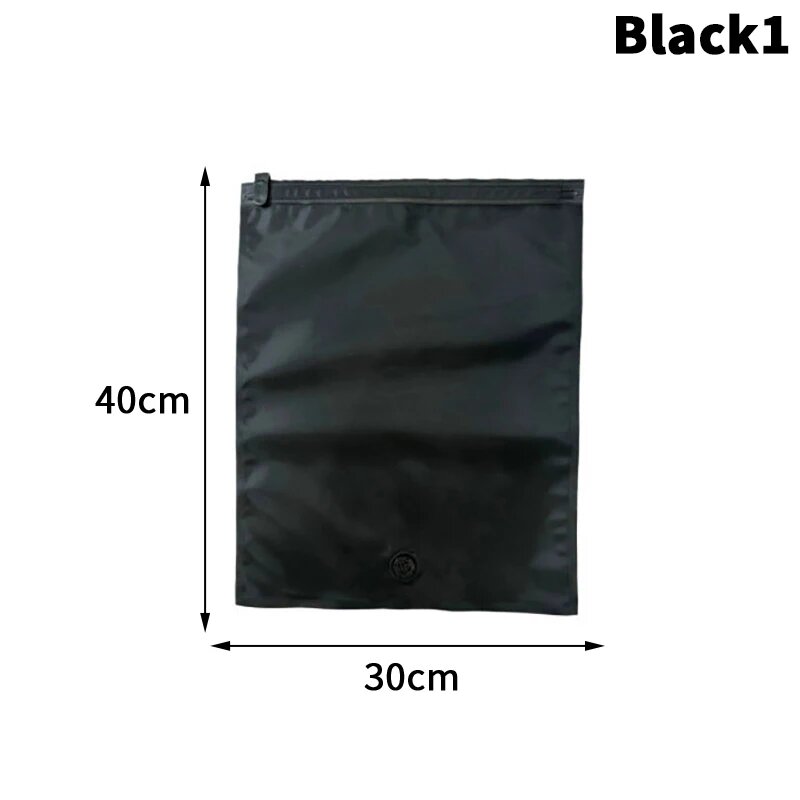 Черная вакуумная сумка для хранения 40x30 см