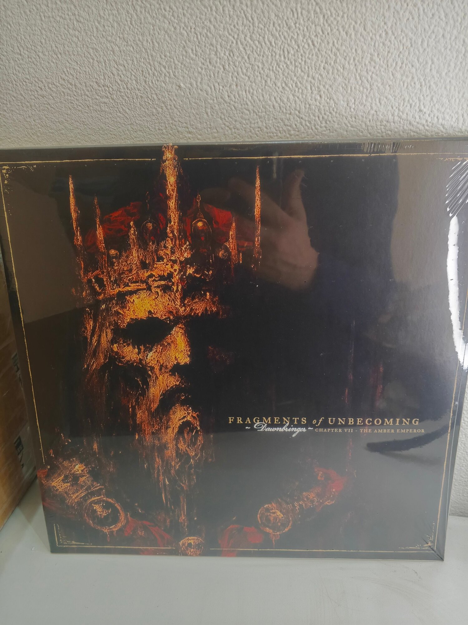 FRAGMENTS OF UNBECOMING - Dawnbringer - Black vinyl with additional bonus 7" clear vinyl limited to 200 copies worldwide, чёрная виниловая пластинка