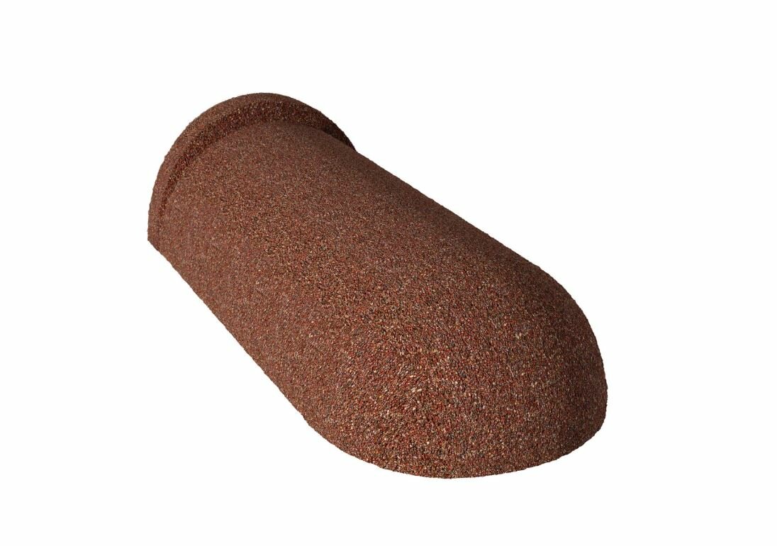 Торцевой конек GERARD 190 ROSSO для композитной черепицы (201), 1шт