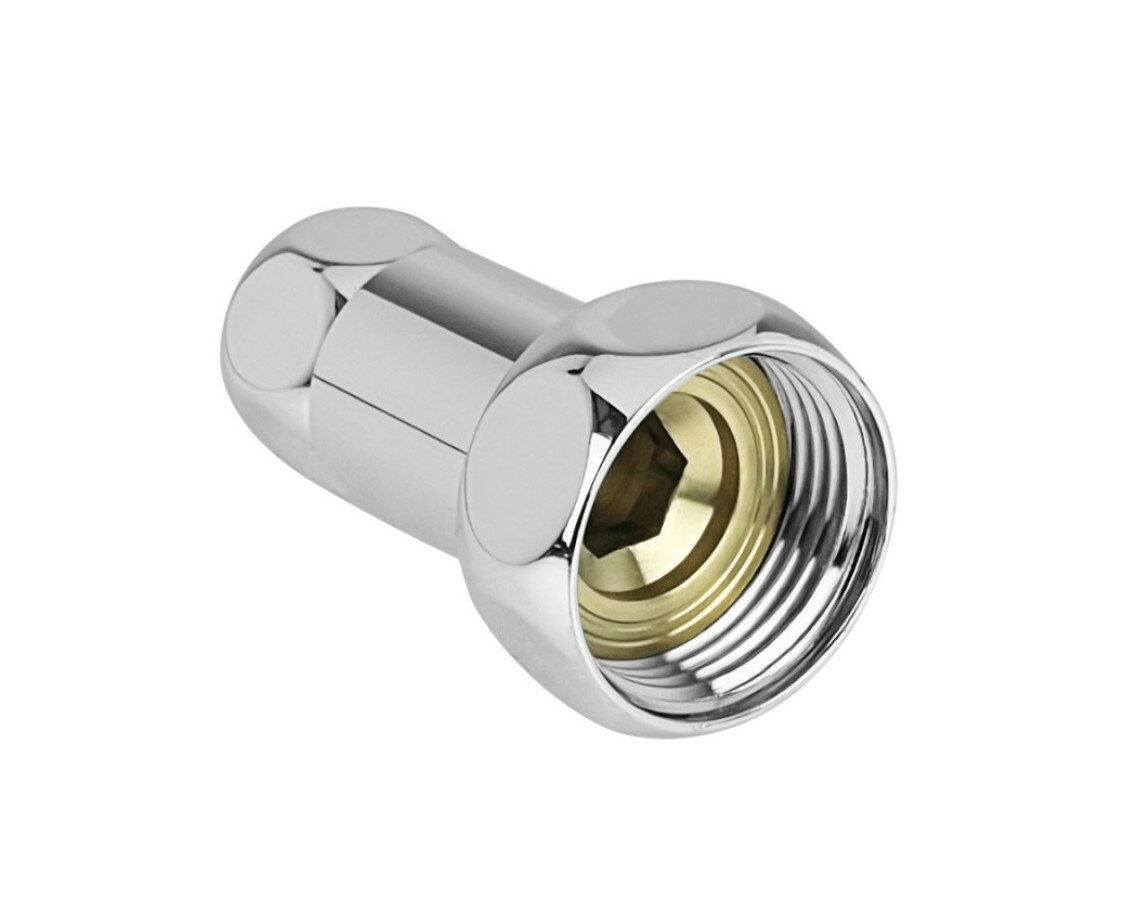 Соединение VALFEX прямое с двумя накидными гайками 1 ВР х 3/4 ВР для полотенцесушителя