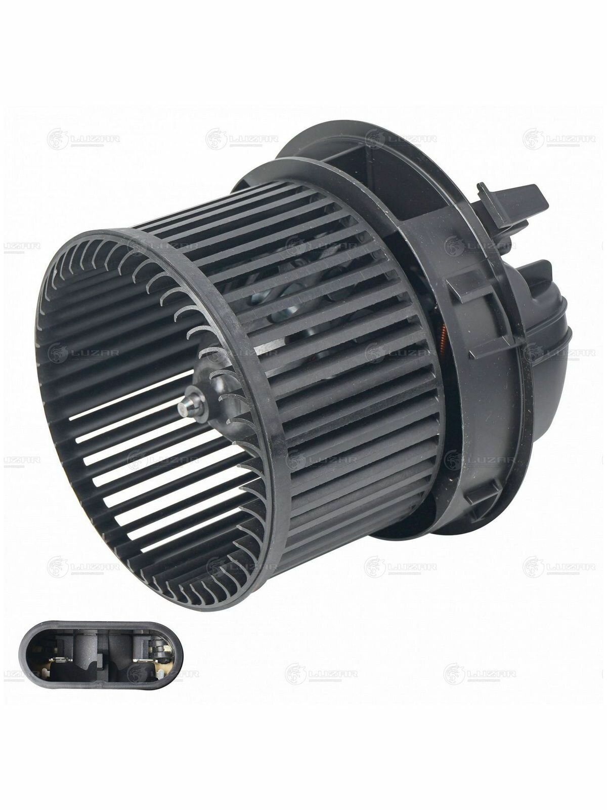 Электровентилятор отопителя (A/C+) LUZAR LFH2017 для а/м Peugeot 107, Citroen C1, Toyota Aygo / Пежо, Ситроен, Тойота