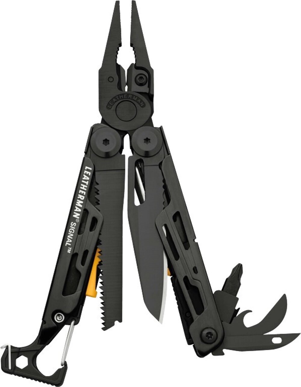Мультитул Leatherman Signal, 19 функций, черный, нейлоновый чехол