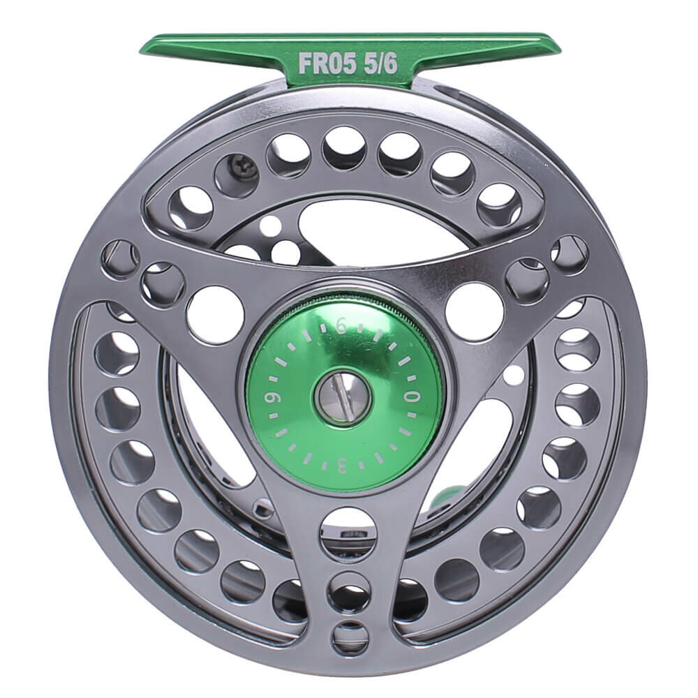 Кайлбукер Fly Fishing Reel, нахлыстовая катушка с крупным арифом, корпус из фрезерованного на станке с ЧПУ алюминиевого сплава, модели 3/4wt, 5/6wt, 7/8wt.
