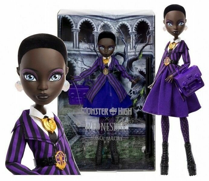 Monster High Wednesday Core Bianca монстер хай Бьянка 2025 JDR71