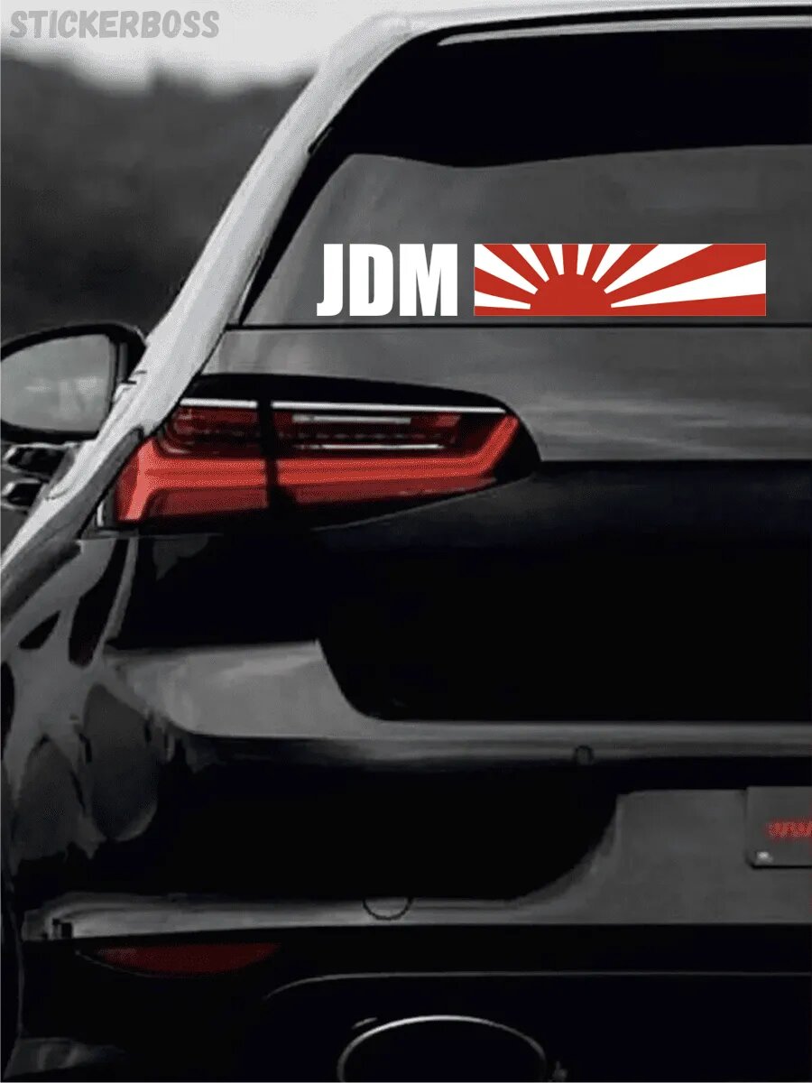 Наклейка на авто JDM 40 см