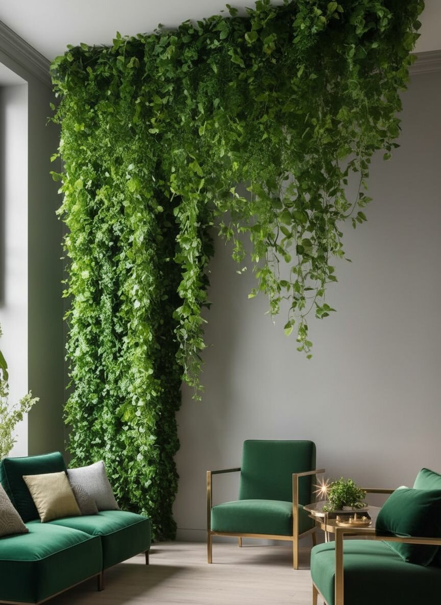 Лиана искусственная для декора интерьера 12 шт Alberi