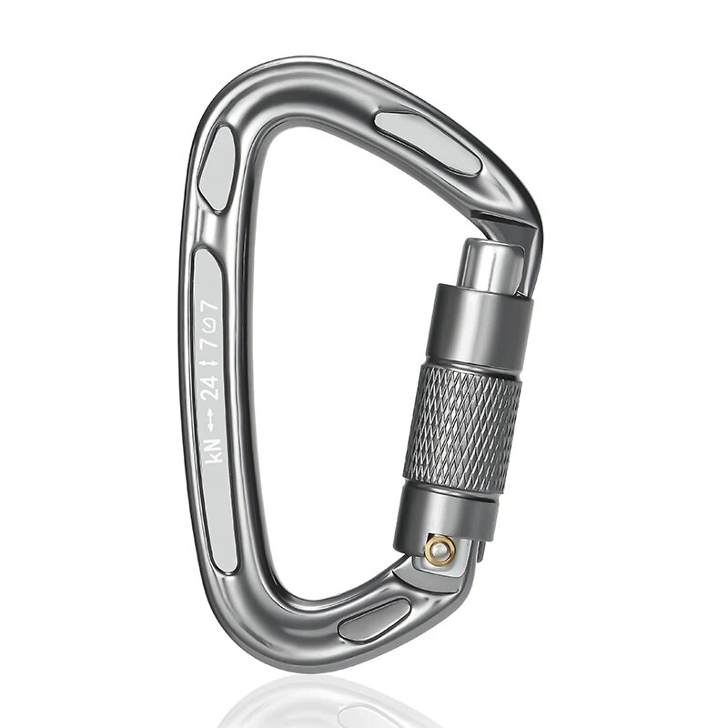 Карабин Grivel CLIWIZ 24KN Grey, 24kN