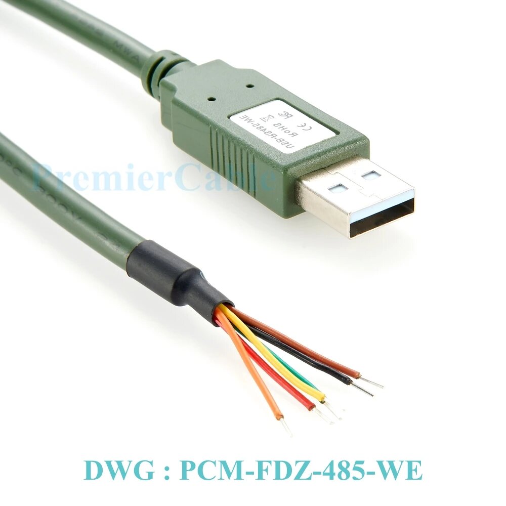 USB-RS485 кабель FTDI FT232R 1,8 метра