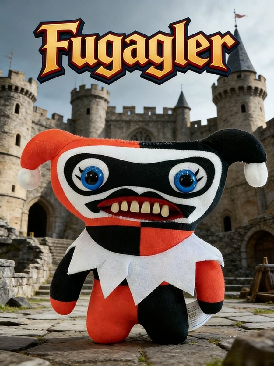 Fuggler Panties pinch monster плюшевая игрушка, забавная уродливая кукла-монстр
