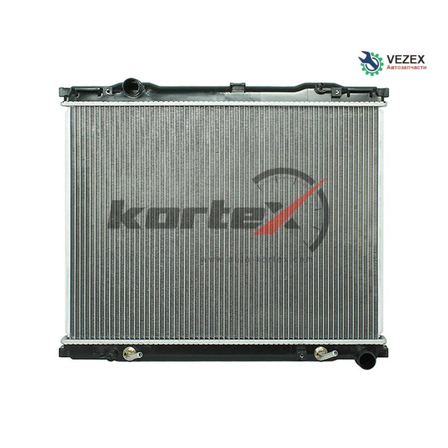 KORTEX KRD1075 Радиатор KIA SORENTO 2.5CRDi A/T 02- KRD1075