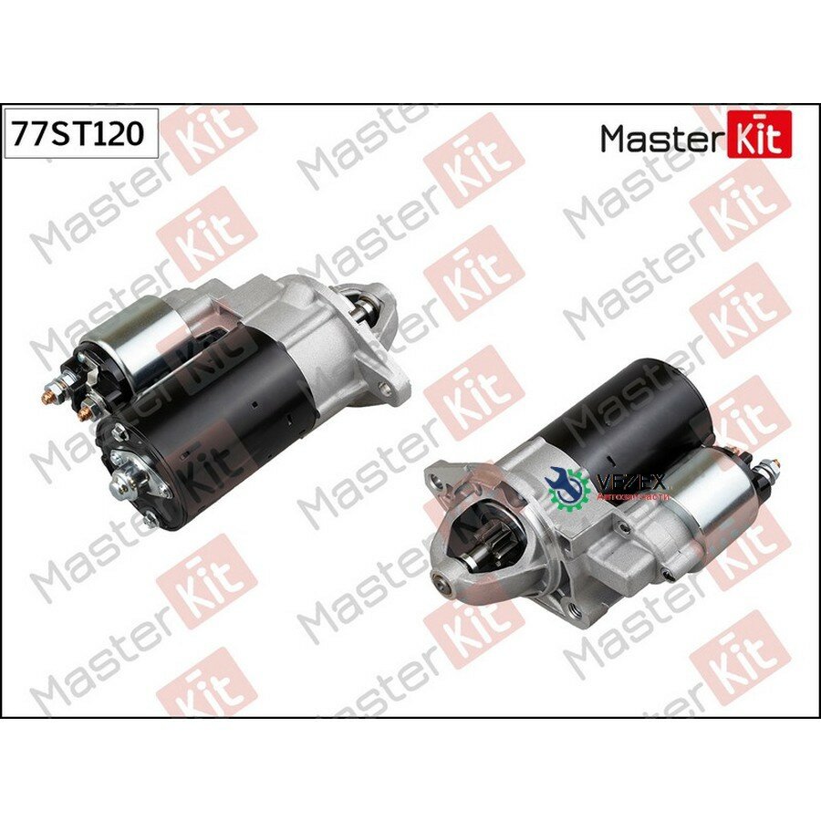 MASTERKIT 77ST120 стартер! 1.1Kw\ Opel Astra/Vectra/Antara 1.8-2.4i 93>