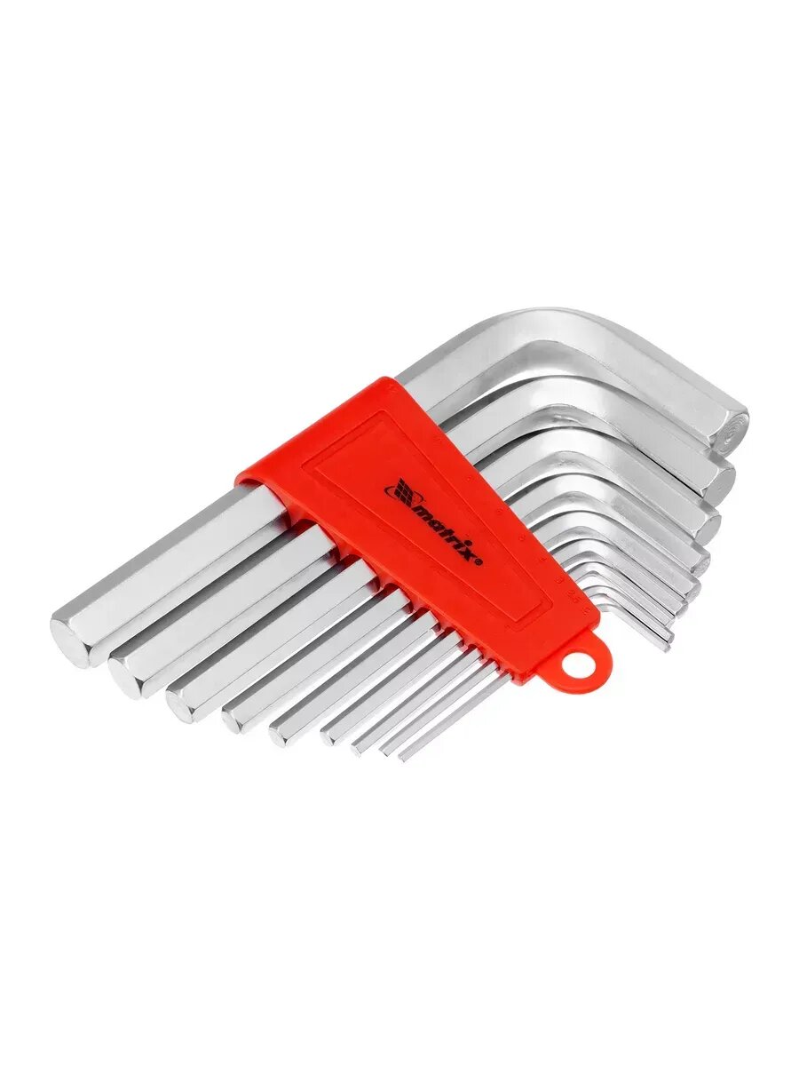 Набор ключей шестигранников 2-12 мм (имбусовые) HEX