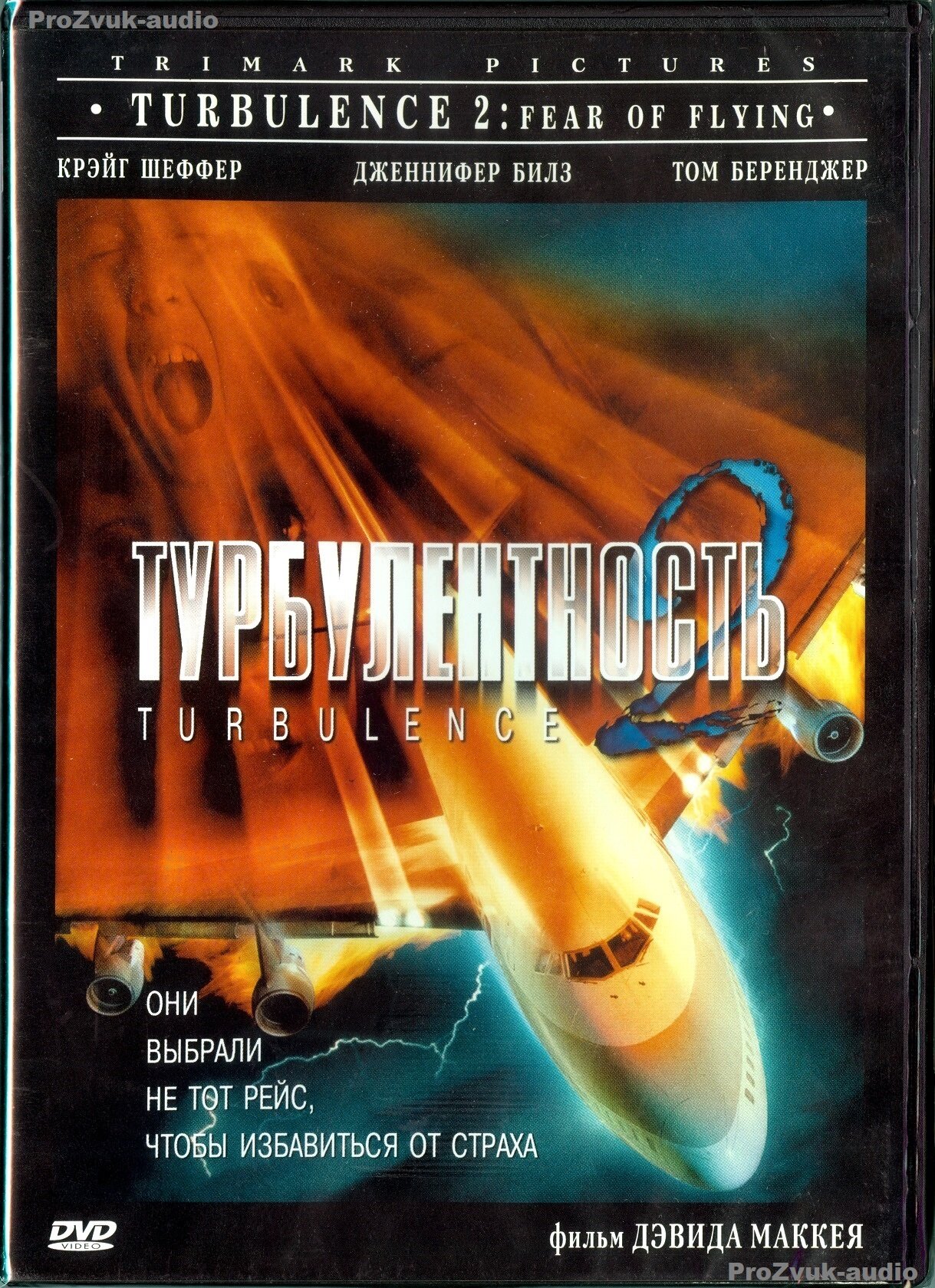 Турбулентность 2 /Боевик/ США 1999 Дэвид Маккей, Том Беренджер 2000 Videogram VG 3104 DVD