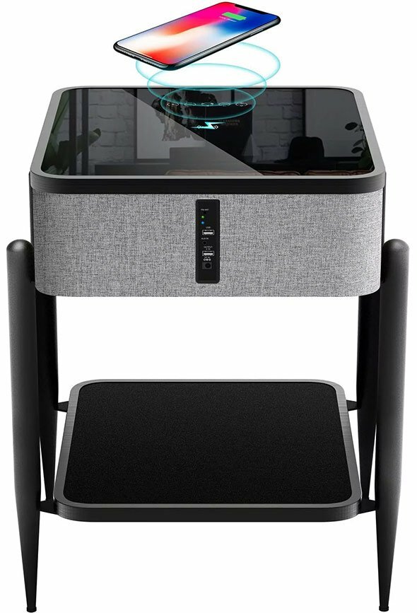 Умный журнальный стол и аудио-колонка с Bluetooth, USB, FM ATC700