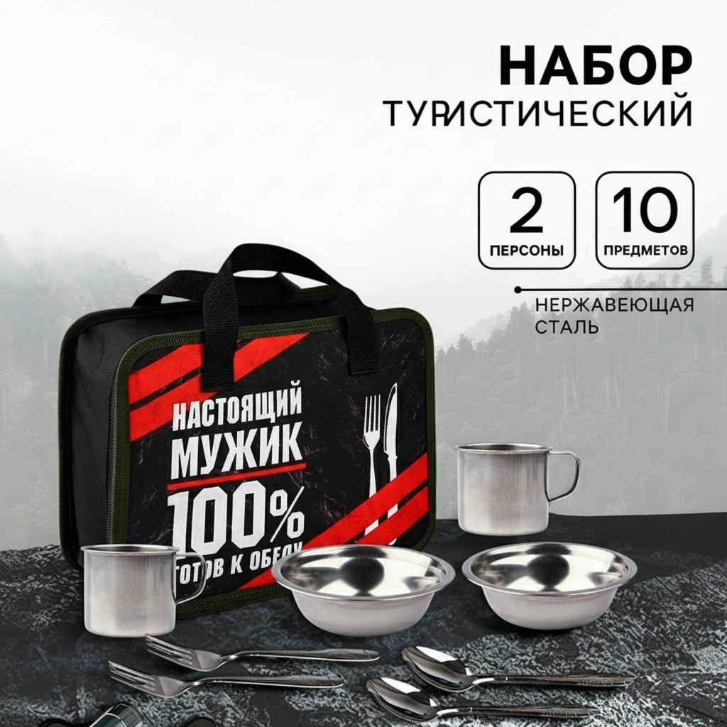 Набор для пикника Настоящий мужик