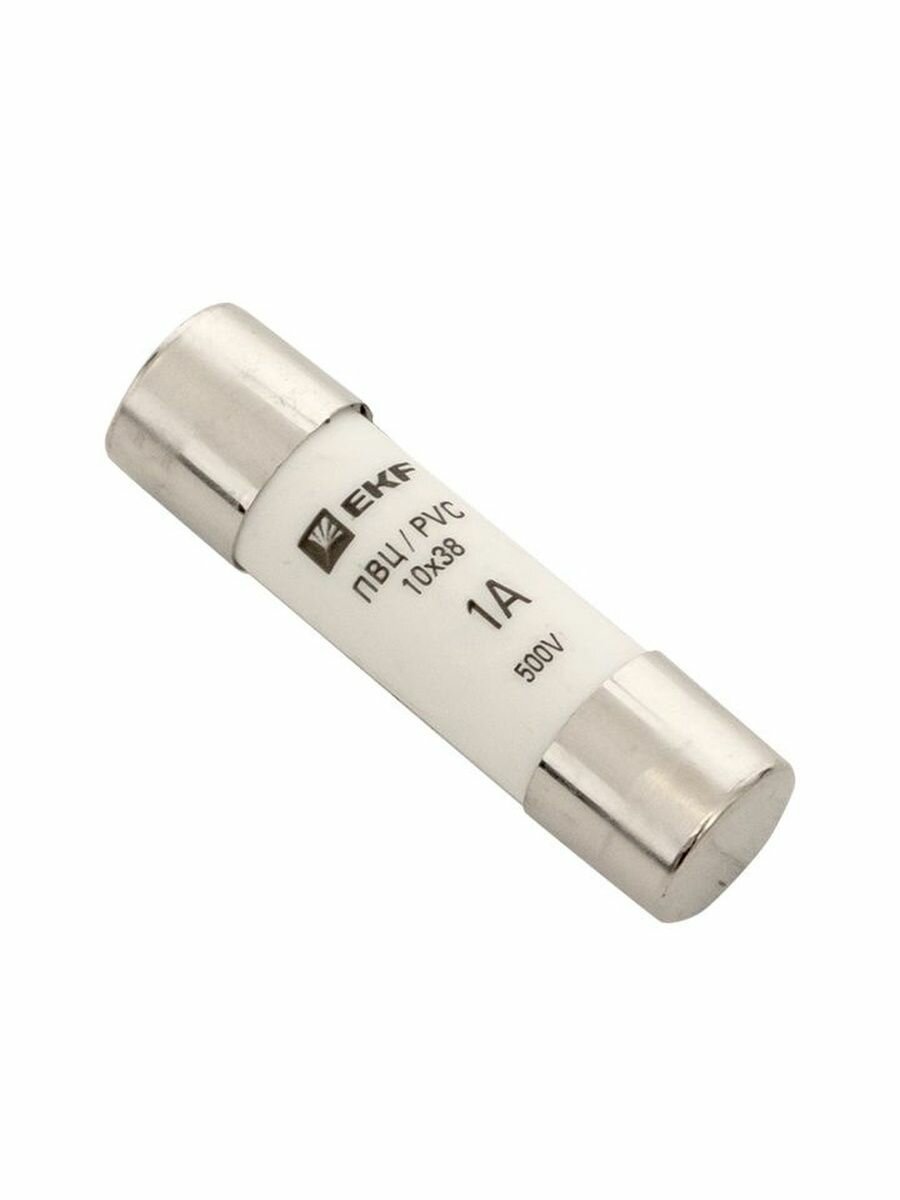 Плавкая вставка цилиндрическая ПВЦ (10х38) 1А EKF