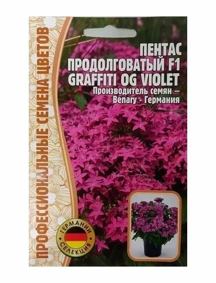 Семена Пентас "GRAFFITI OG VIOLET F1" Семена из Германии "Григорьев"