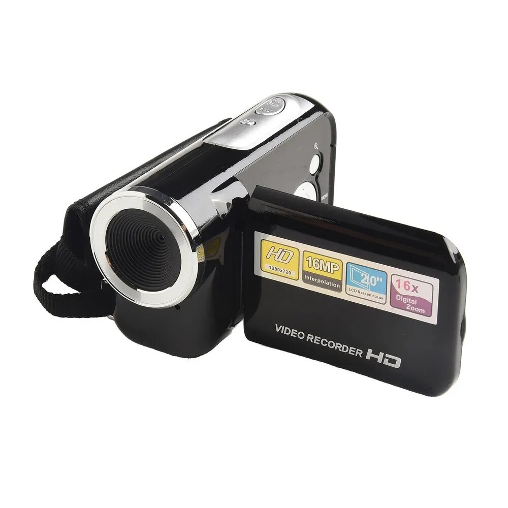 Цифровая камера HD 1080P 16MP 2.0 дюйма LCD-экран, 16x цифровой зум для видеосъемки — фото 1