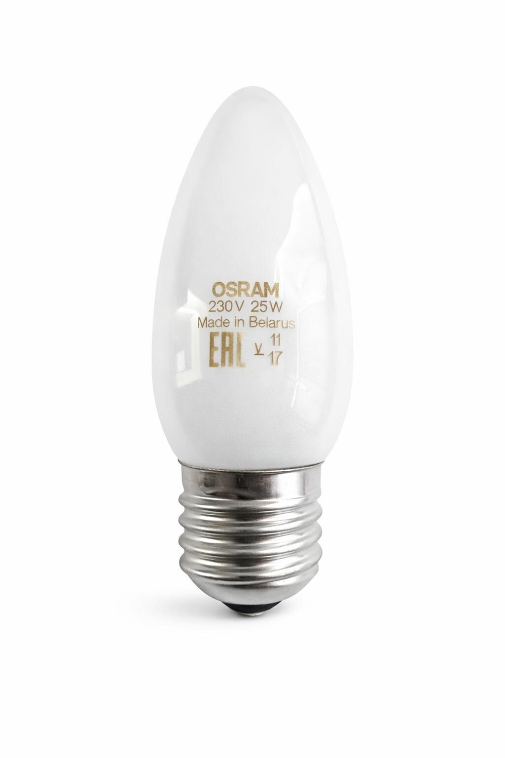 Osram Лампочка E27 210lm 230v FR classic B свеча( в комплекте 5 штук!)