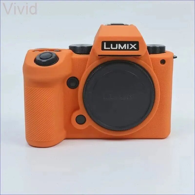 Защитный силиконовый чехол для фотоаппарата Panasonic Lumix S5II ультра-тонкая полимерная из мягкого качественного силикона