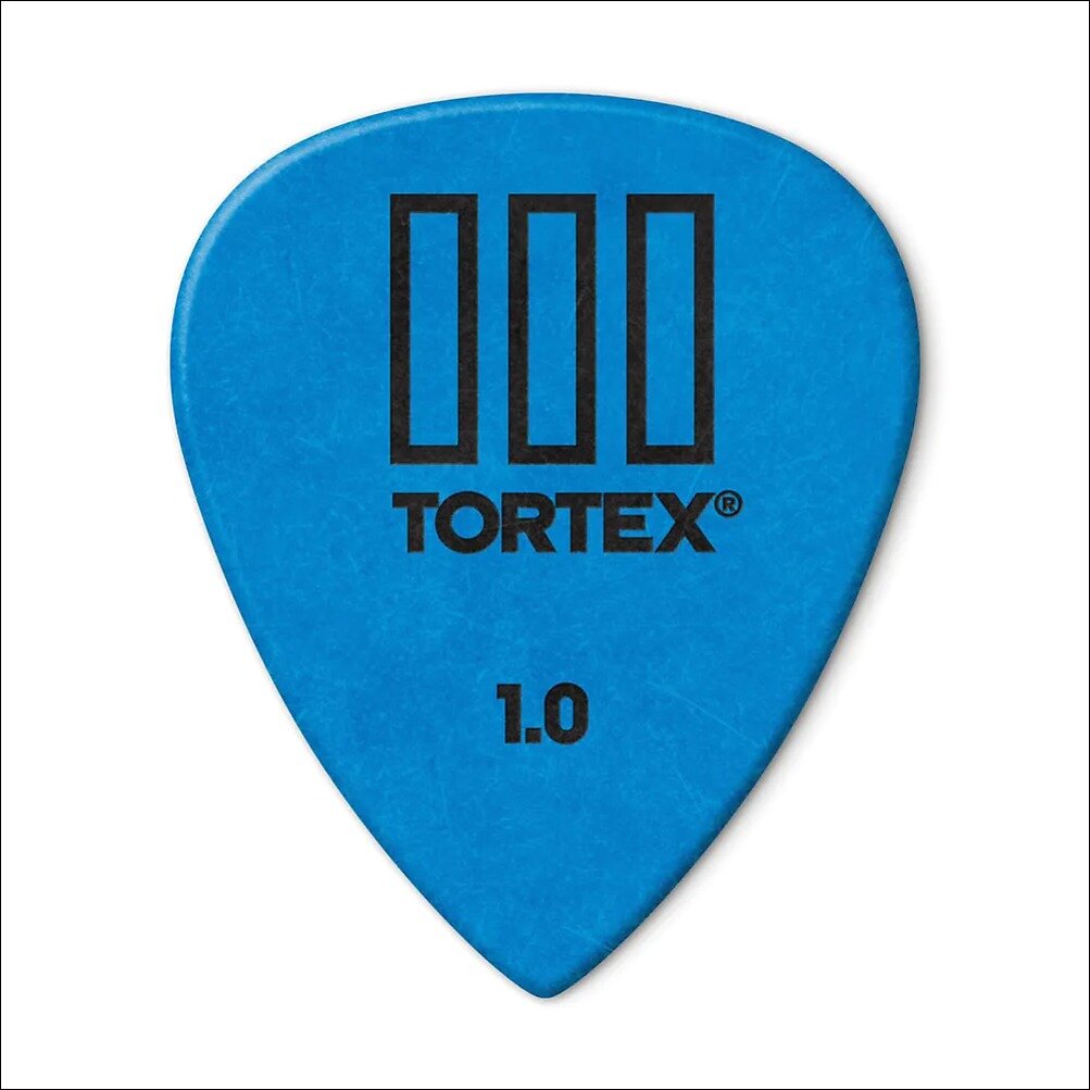 462P1.00 Tortex III Медиаторы 12шт, толщина 1,00мм.