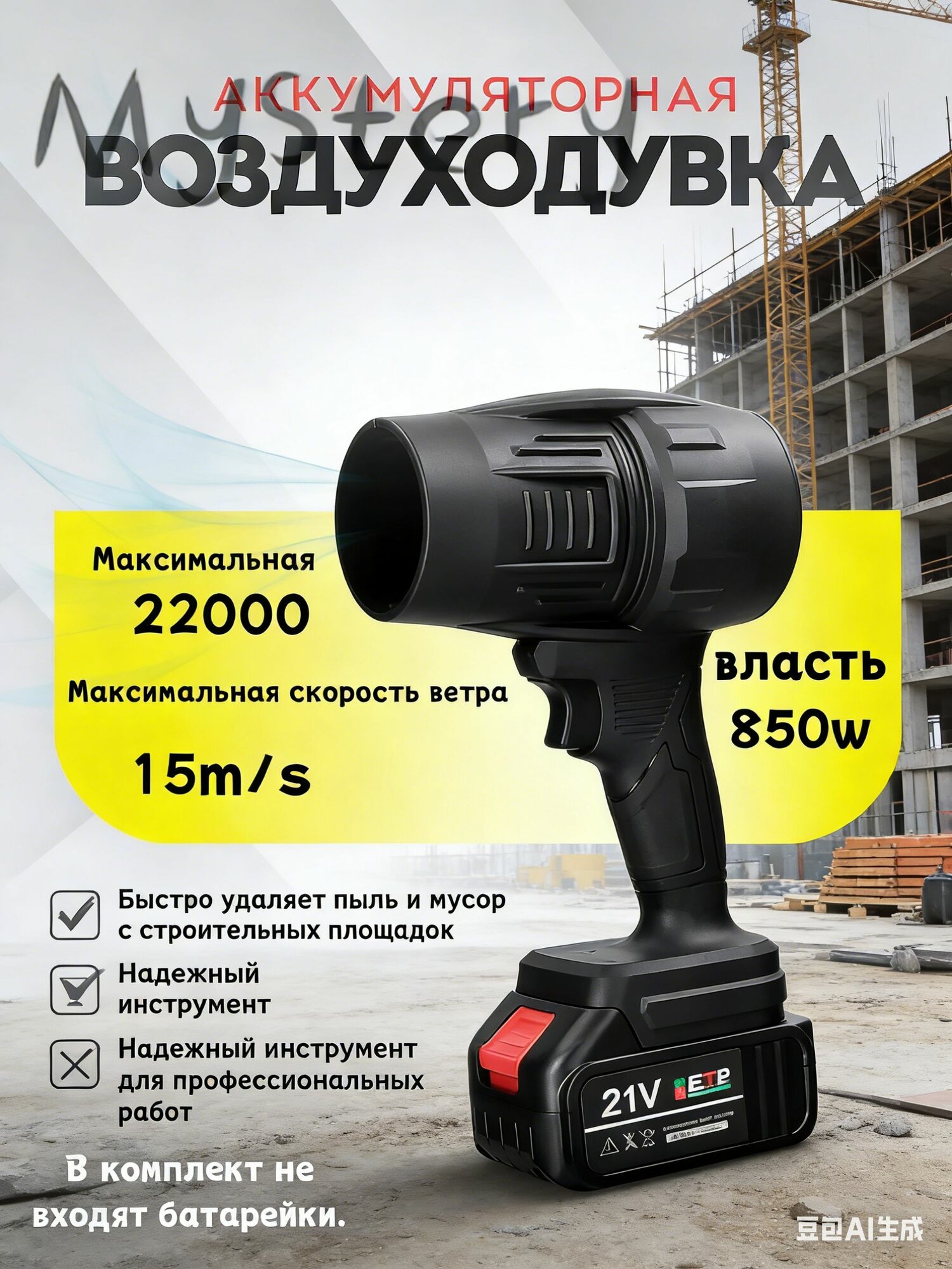 Воздуходувка,850Вт