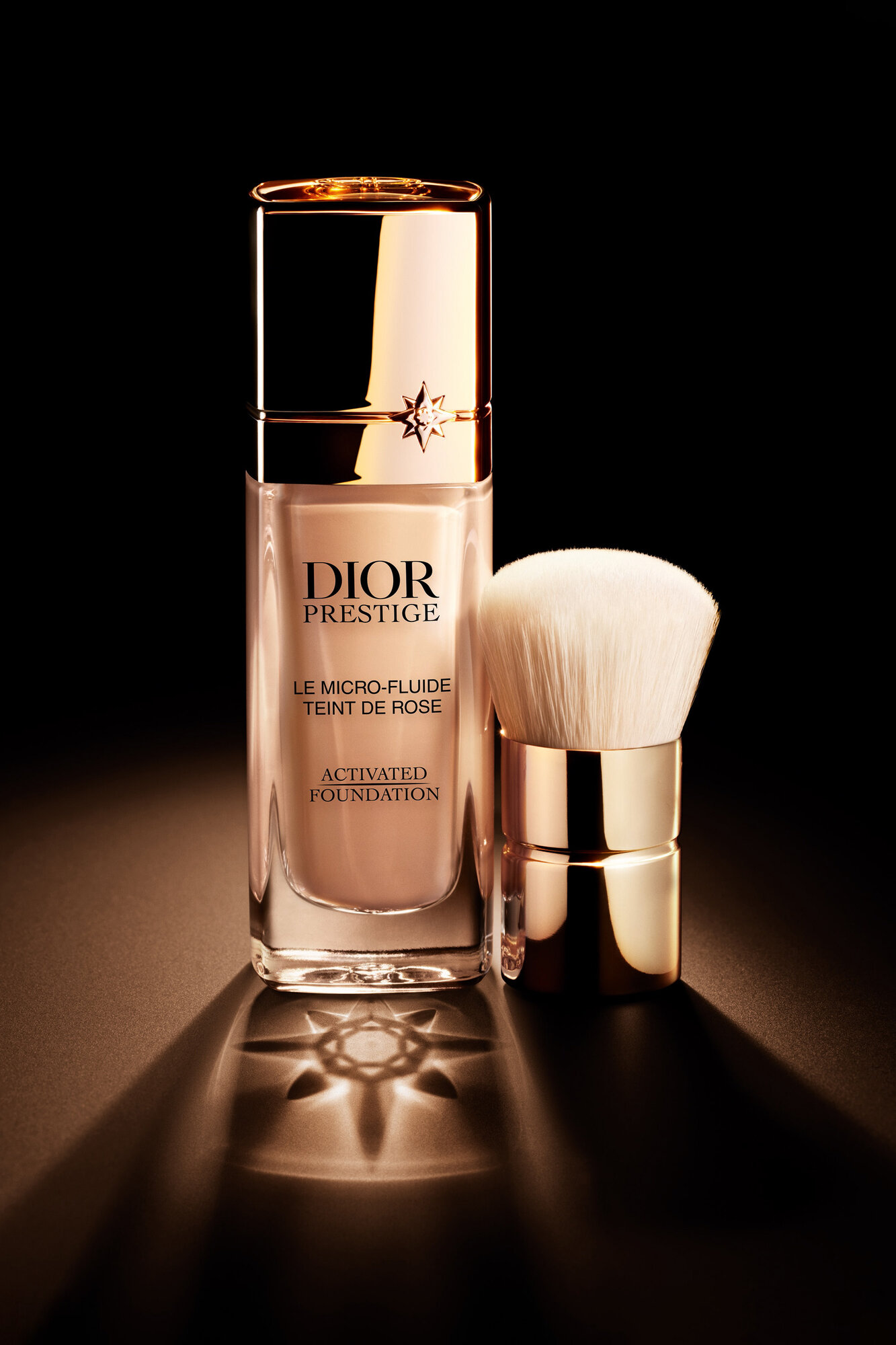 Dior Prestige Микропитательная тональная основа Le Micro-Fluide Teint de Rose оттенок 1W