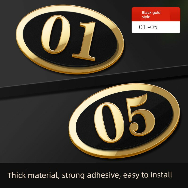 Трехмерные номерные таблички, акриловые номерные таблички для столов, пронумерованные билеты, таблички с