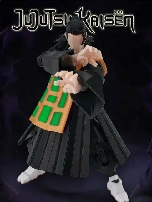 Jujutsu Kaisen (Kenjaku-14cm) Lucky Dummy 13,3D-печатный Подвижный Манекен