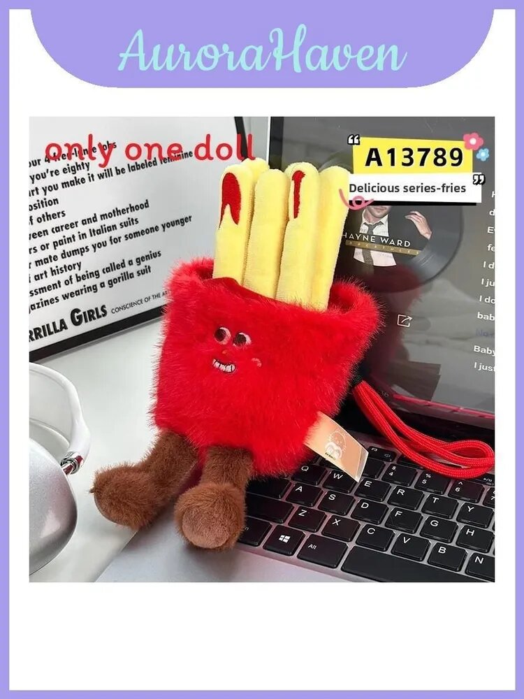 Плюшевая игрушка в виде еды бургер пицца хот-дог круассан и другие вкусные формы с мягким наполнителем