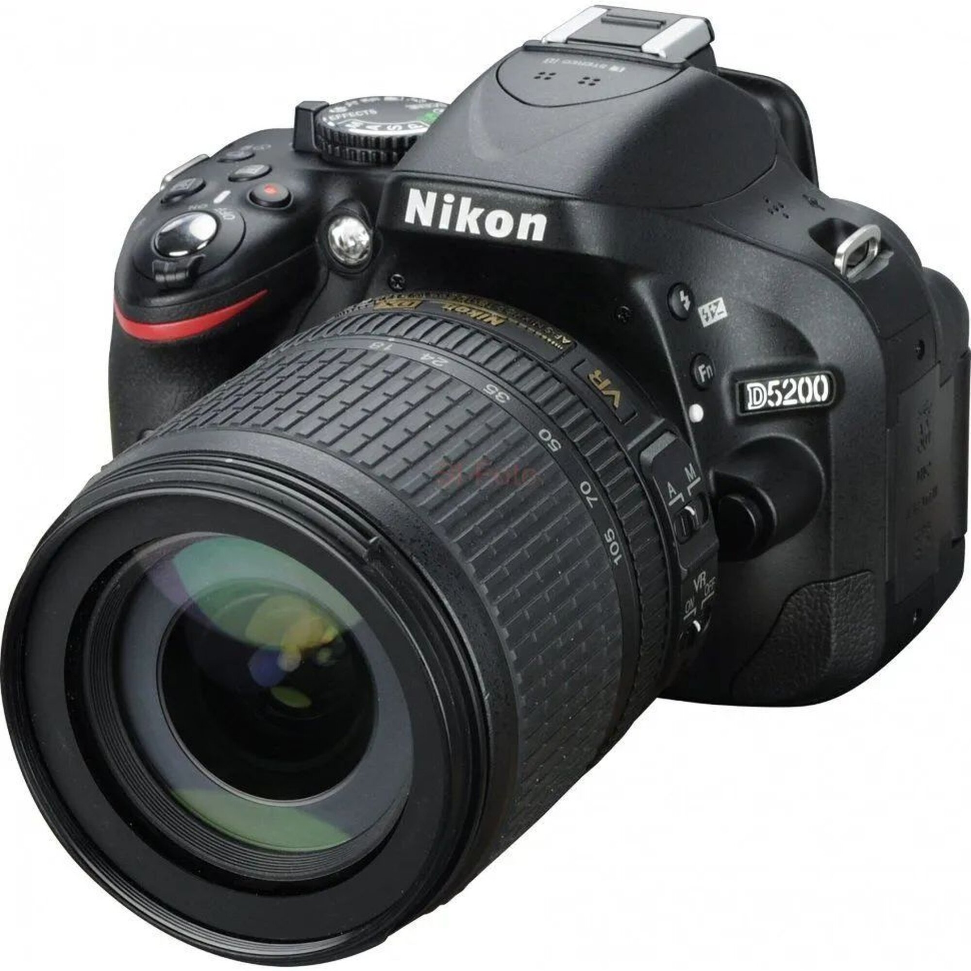 Фотоаппарат Nikon D5200 Kit 18-140mm, зеркальный, с объективом, черный
