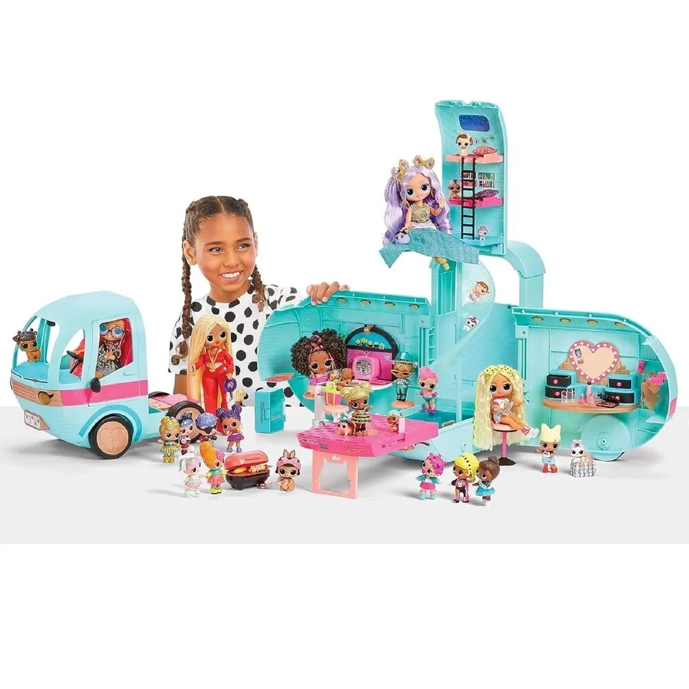 L.O.L. Surprise! Автобус O.M.G. Glamper Fashion Camper (бирюзовый)