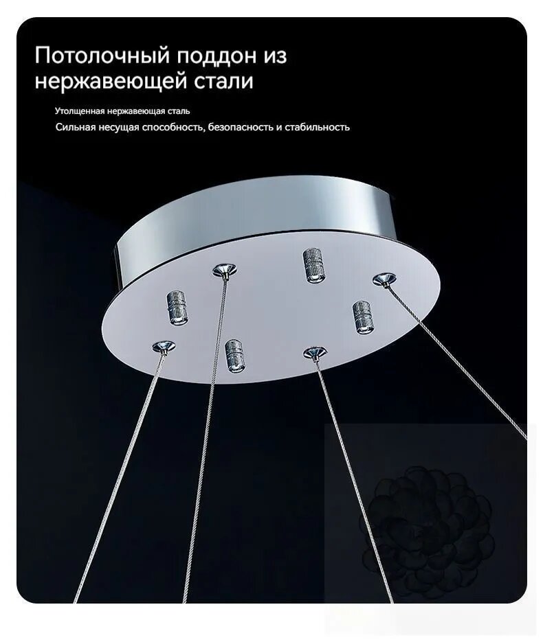 Люстра, LED, 100 Вт — фото 1