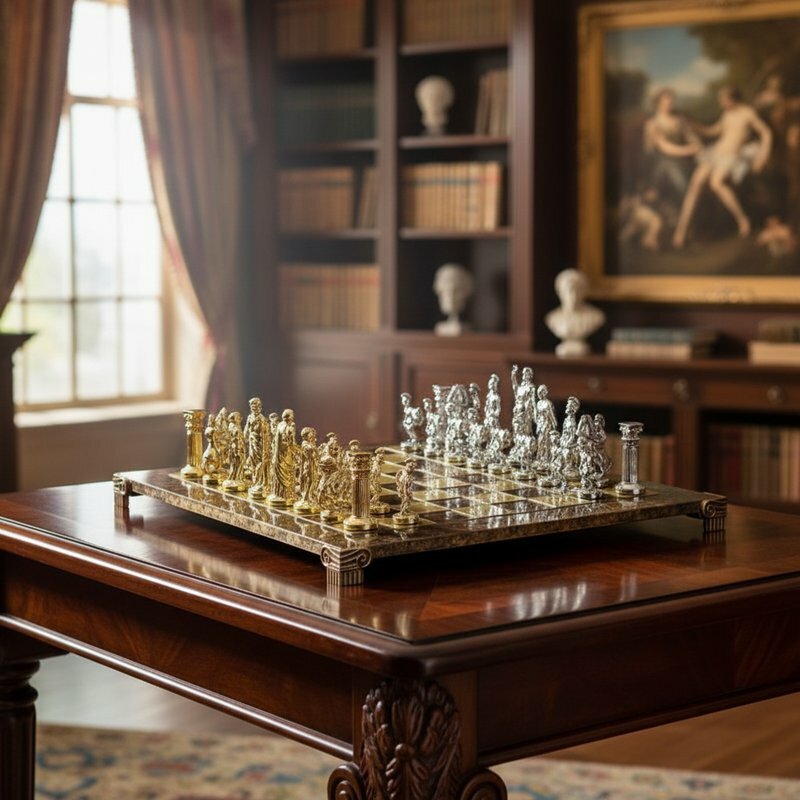 Подарочные шахматы Древний мир