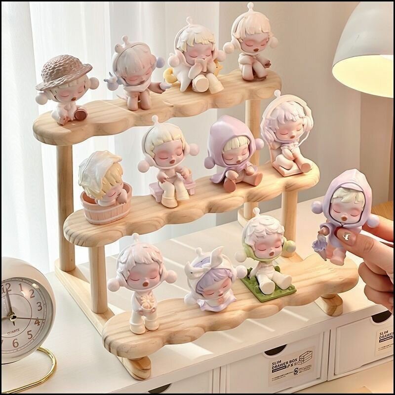 Этажерка, 3 секц, Массив дерева, 25.5х21х17.6 см