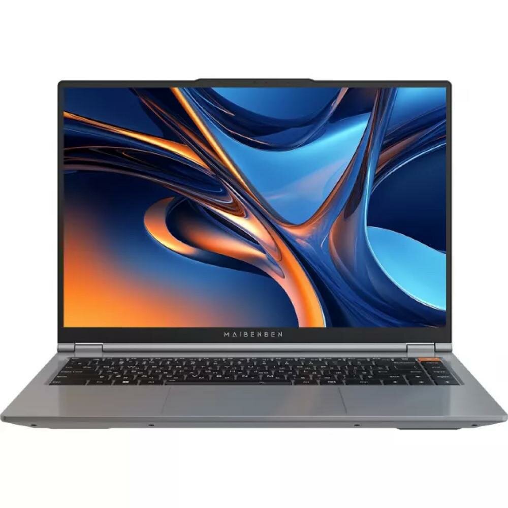 Ноутбук Maibenben Perfectum 15.3 P15B-R576UM (1920x1200 60Гц IPS, Ryzen 5 7640HS, 16/512Gb SSD512Gb, Radeon Graphics 760M, Linux) RU, Серый