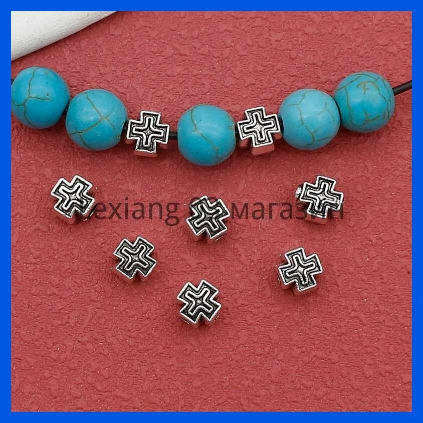 Бусины для креста 6 мм, 100 шт