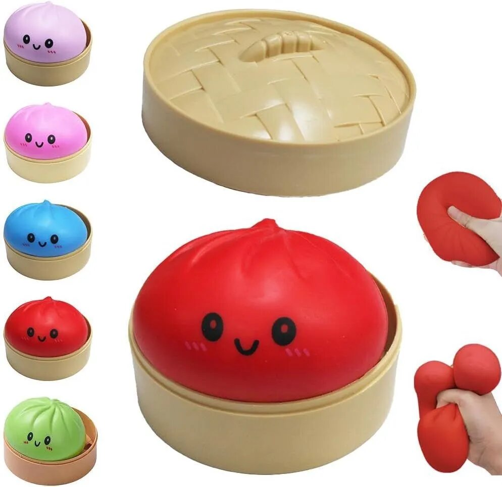 Сквиш антистресс Кнедлики Squishies 1шт