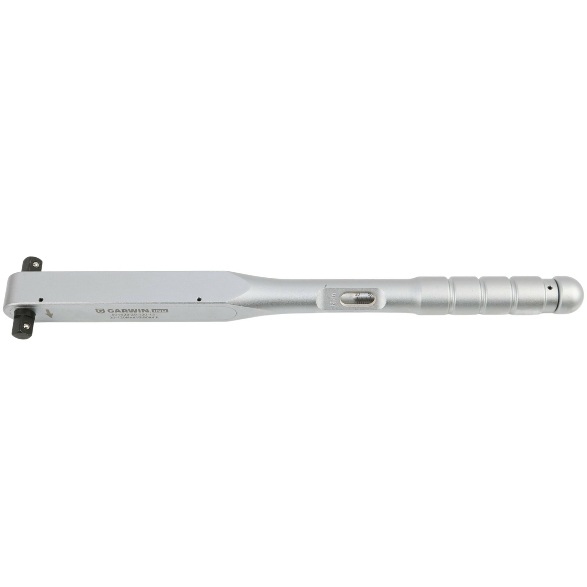 GARWIN INDUSTRIAL 501523-20-120-12 Ключ динамометрический алюминиевый с цельным корпусом 1/2", 20-120 Нм