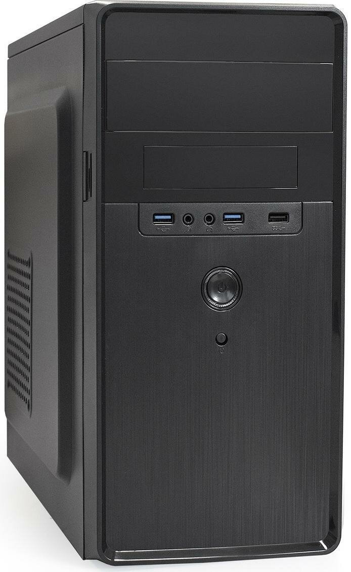 Корпус mATX Exegate BA-309U2 Без БП чёрный