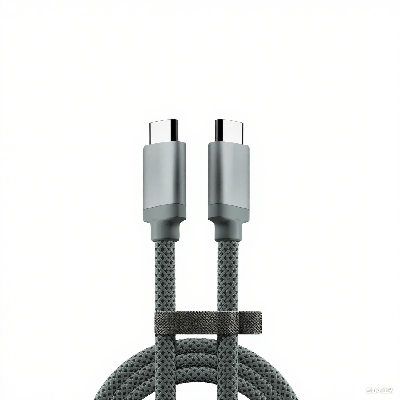 Кабель Range Cable USB-C (3.2) — USB-C, 2 м, 100W, 5Gbps, Dim Gray Две штуки в комплекте