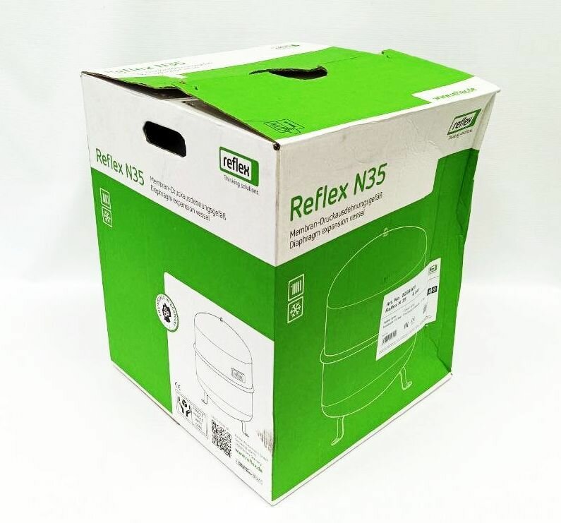 REFLEX N35 Расширительный аквабак для отопления, вертикальный 35л