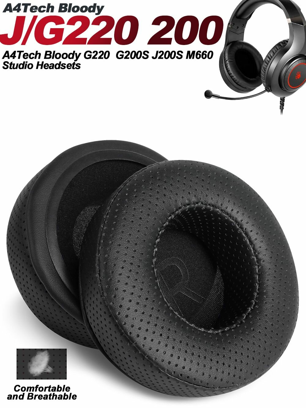 Амбушюры A4Tech Bloody G220 A4tech bloody M660 G200S J200S для наушников