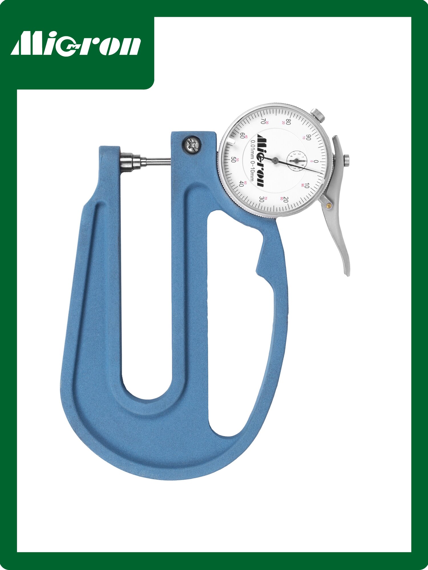 Толщиномер индикаторный Micron ТР-10 скоба 120 мм 0,01 ручной