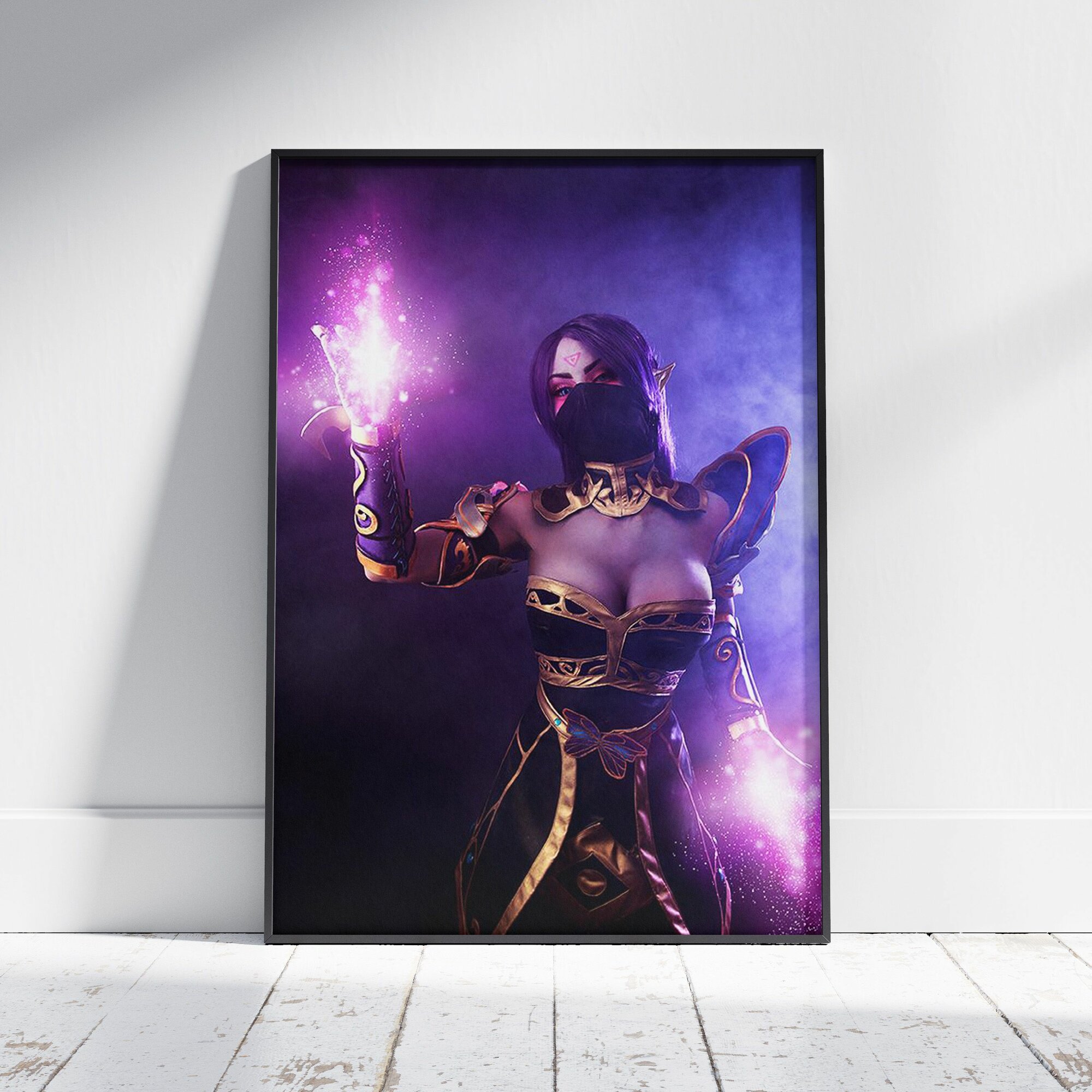 Плакат на стену для интерьера Dota 2 (Templar Assassin 4) - Постер по игре формата A4 (21х30 см)
