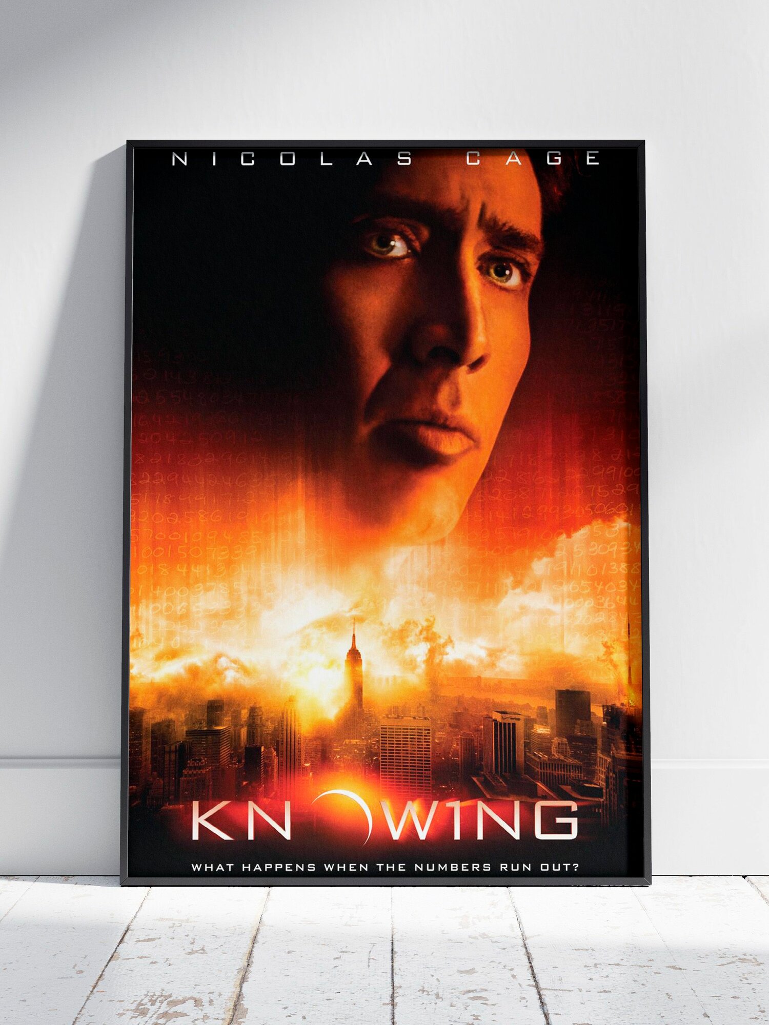 Плакат на стену для интерьера Николас Кейдж (Nicolas Cage 25) - Постер по актеру фильма, кино, сериала формата A4 (21x30 см)