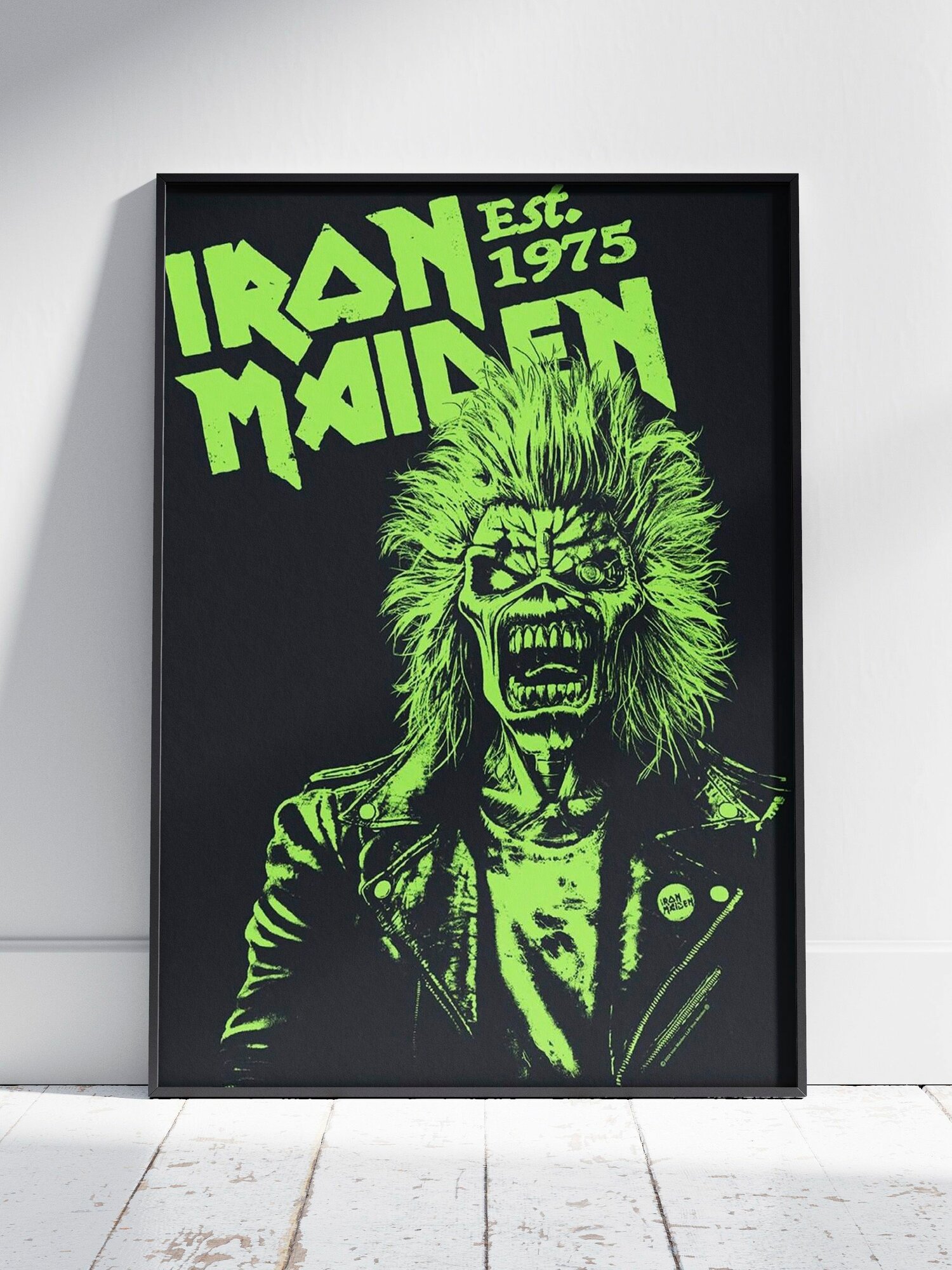 Плакат на стену для интерьера Айрон Мейден (Iron Maiden 6) - Постер по музыке и артисту формата A3 (30x42 см)