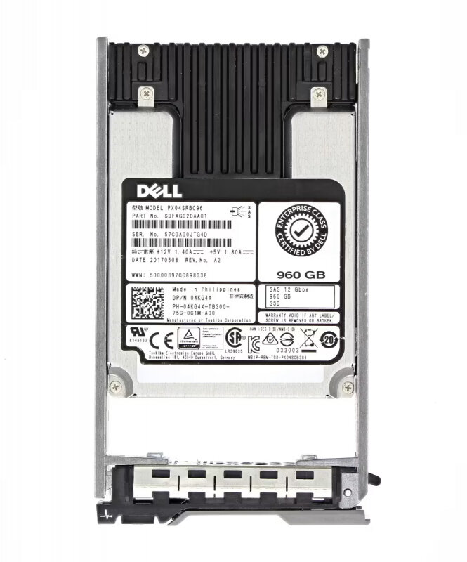 Жесткий диск Dell 4KG4X 960Gb SAS 2,5" SSD