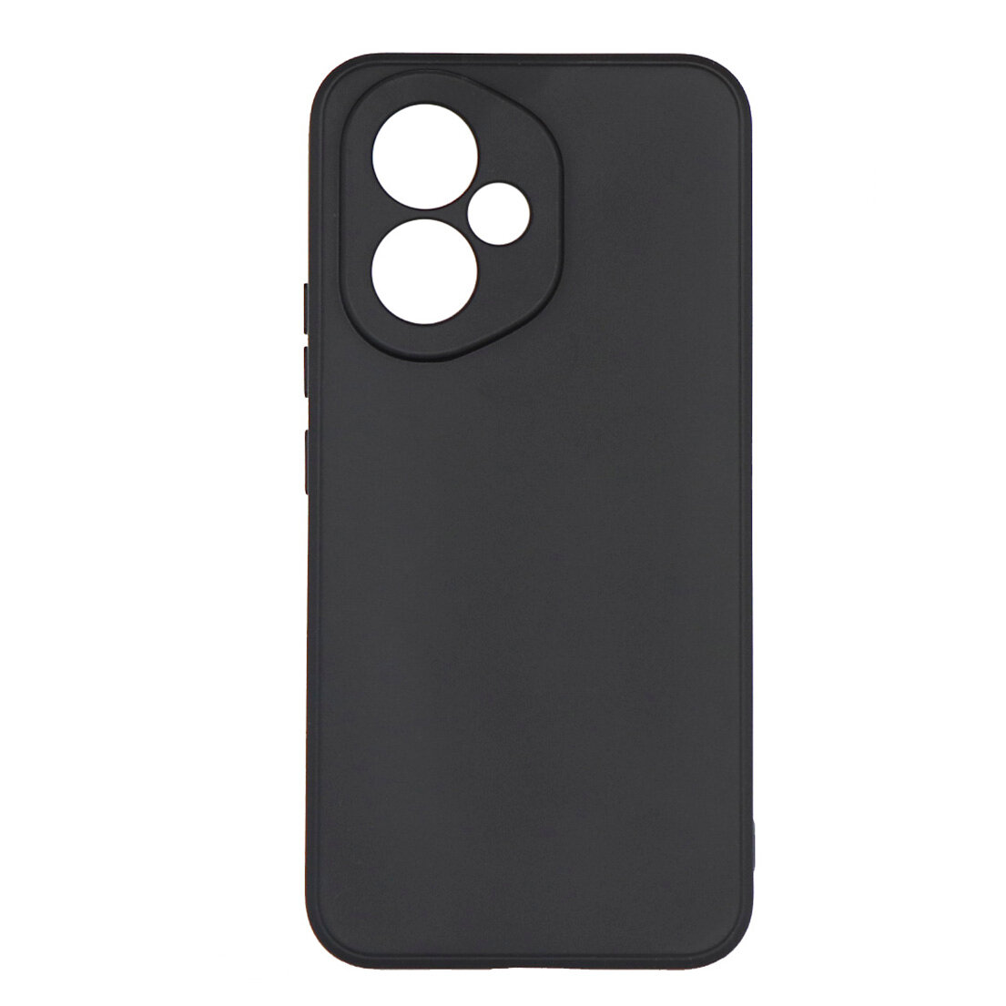 Чехол силиконовый для Honor 400, с микрофиброй внутри, с защитой камеры, X-CASE, черный