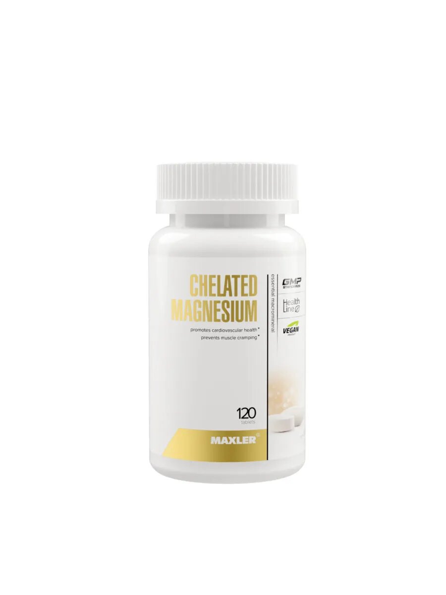 Макслер Хелатный Магний / Maxler Chelated Magnesium таблетки